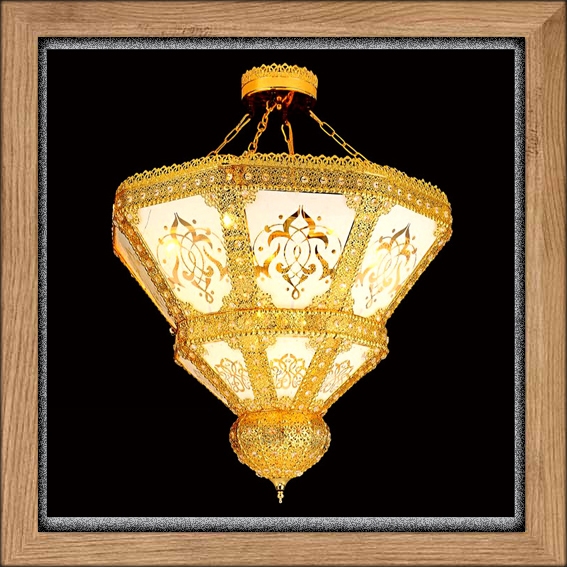 Jual Lampu hias gantung big size CLASSIC modern masjid mushola MAROCCO ...