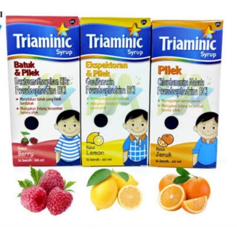 Jual TRIAMINIC SYRUP 60ML | Shopee Indonesia