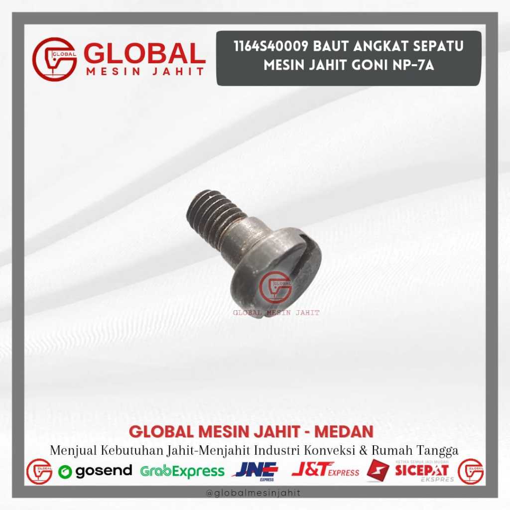 Jual 1164S40009 Baut Angkat Sepatu Mesin Jahit Karung Goni NP-7A (NP7A ...