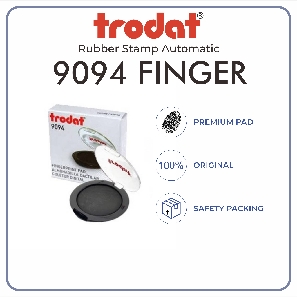 Jual Stempel trodat 9094 Fingerprint Pad | Shopee Indonesia