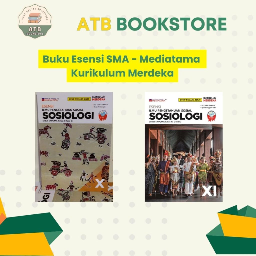 Jual Buku ESENSI IPS Sosiologi Kelas 10, 11, 12 SMA/MA Kurikulum Merdeka - Mediatama | Shopee ...
