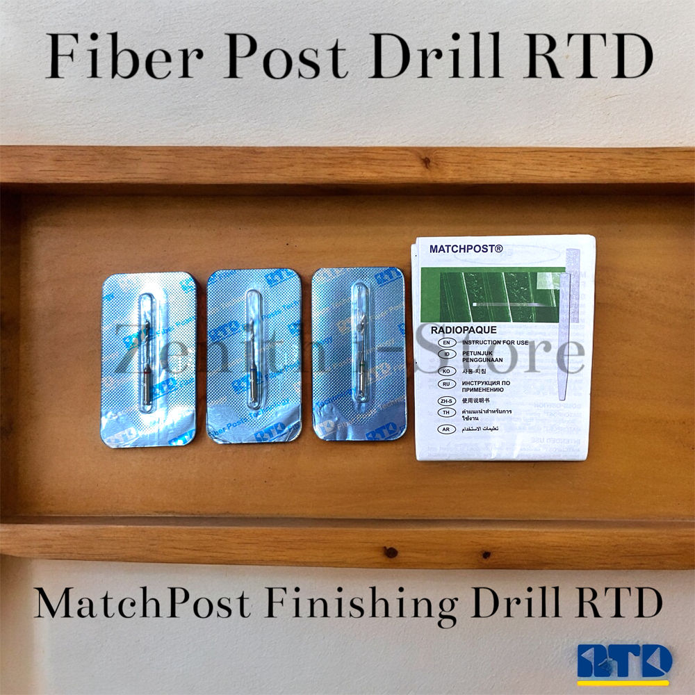 Jual Fiber Reinforced Endodontic Posts Finishing Drill RTD Pasak Fiber ...