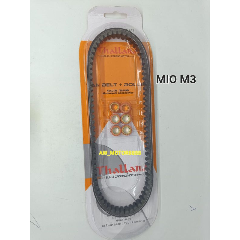 Jual VANBELT VAN BELT + ROLLER MIO M3 FAN BELT FANBELT PAN BELT PANBELT ...