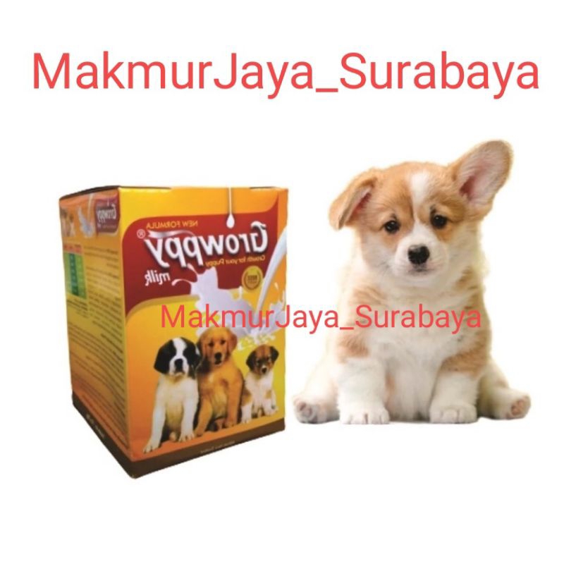 Jual Susu ANJING GROWPPY MILK 1 BOX isi 10 SACHET SUSU ANJING (0-2 BULAN) NEW FORMULA | Shopee ...