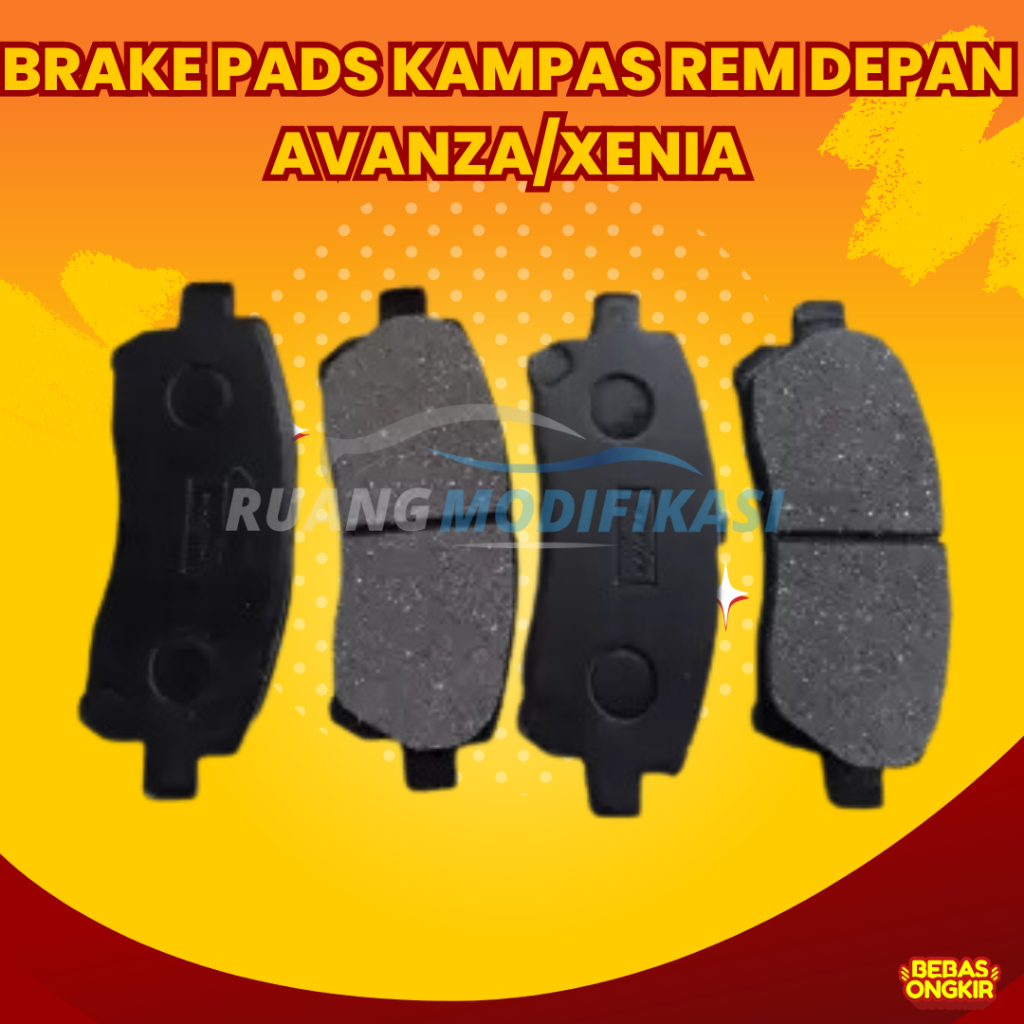 Jual Kampas Rem Depan Brake Pads Avanza/Xenia, Taruna, APV, Terios/Rush ...