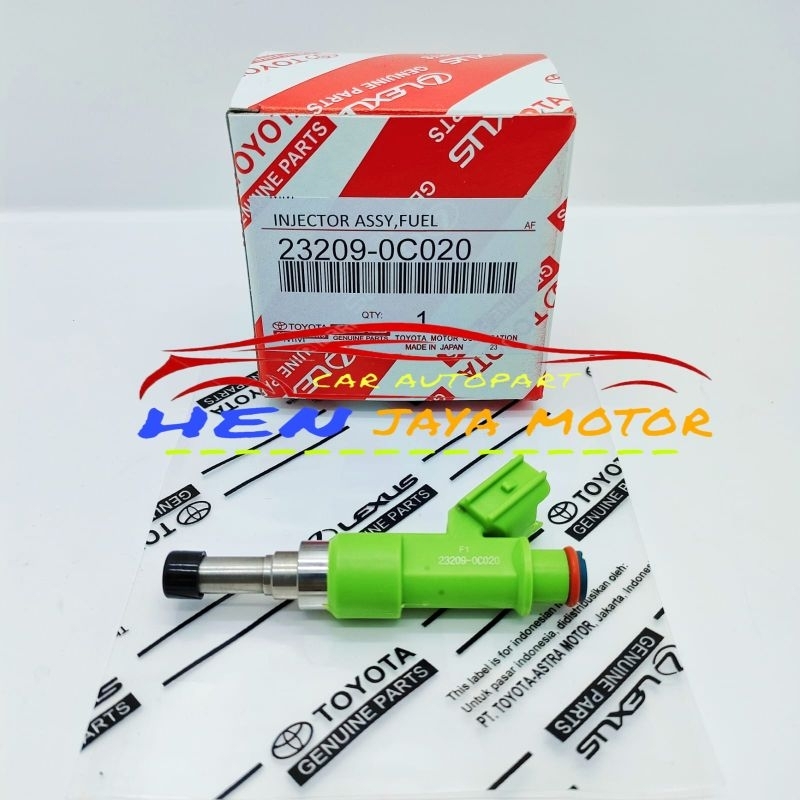Jual NOZZLE INJECTOR TOYOTA INNOVA FORTUNER HILUX BENSIN 4HOLE ORI ...