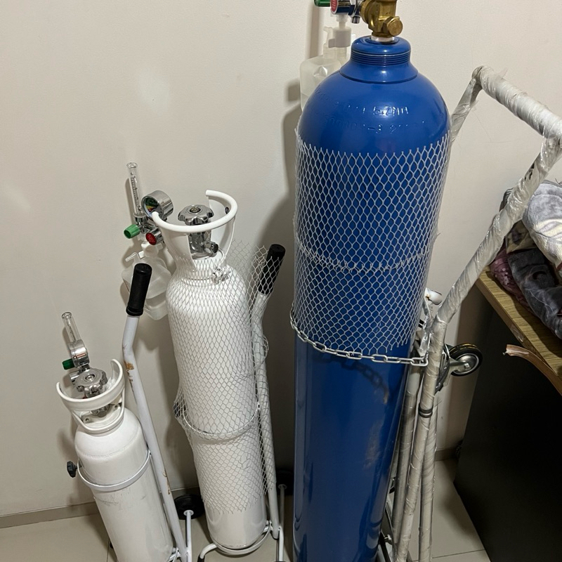 Jual Tabung Oksigen 1m3 2m3 6m3 + trolly + regulator + borongan 3 tabung | Shopee Indonesia
