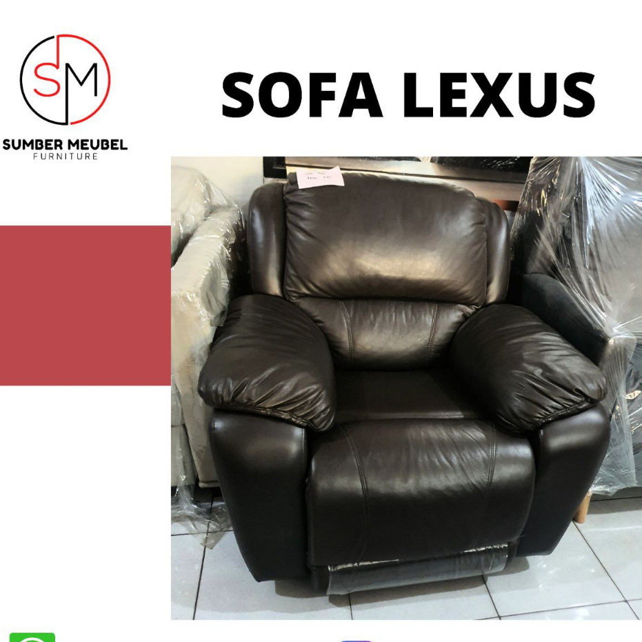 Jual SOFA LEXUS RECLINER | Shopee Indonesia