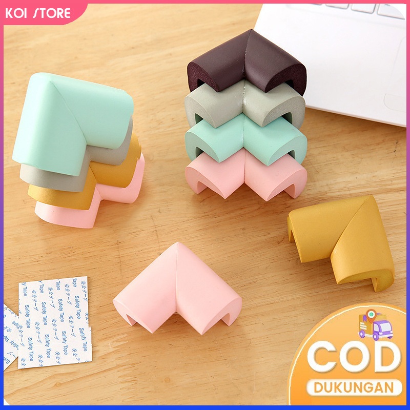Jual KOI STORE DuaWarna Pelindung Sudut Meja Siku Bantalan Pengaman ...