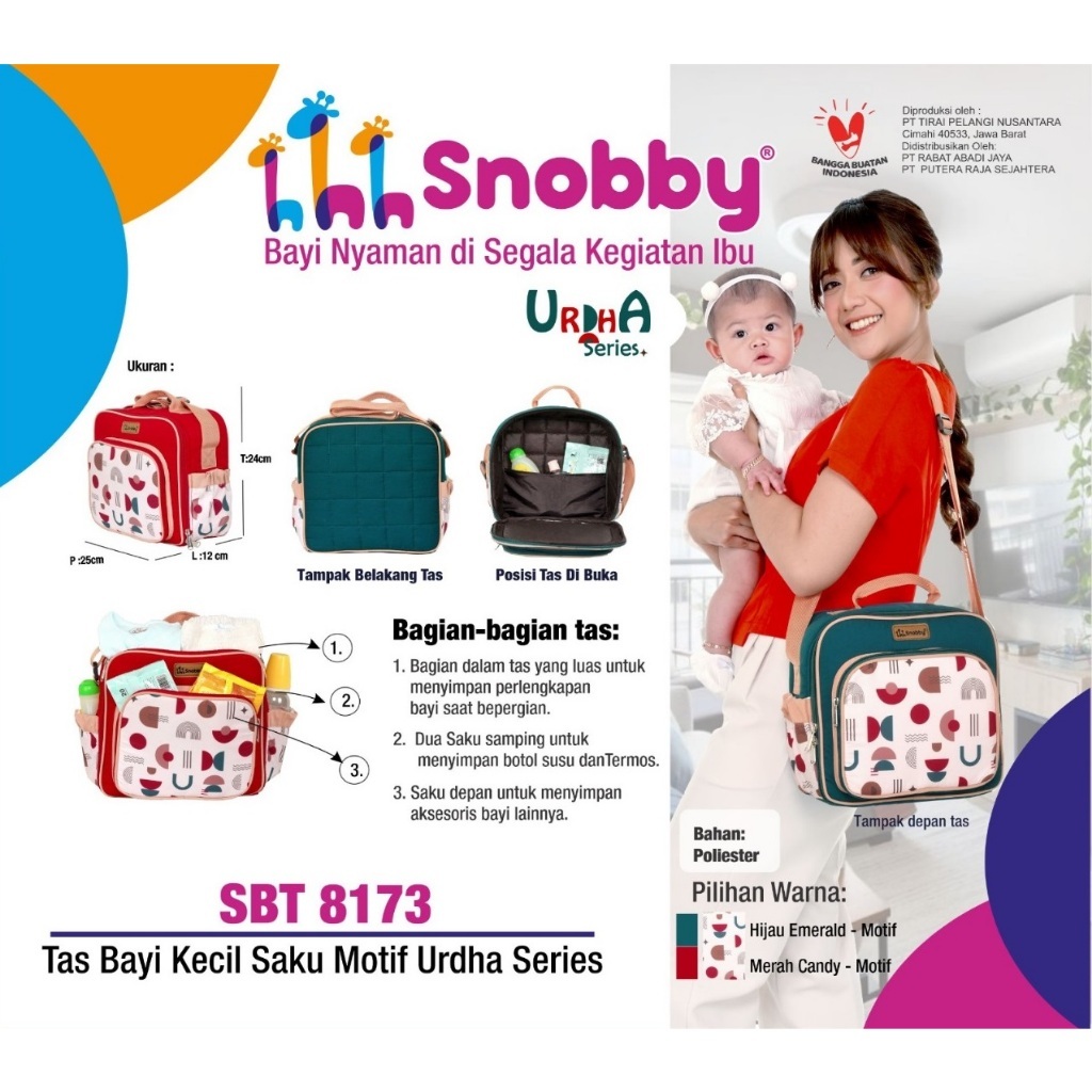 Jual Snobby Tas Bayi Kecil Saku Print Urdha Series - SBT 8173 / Snobby Tas Bayi Kecil Saku ...