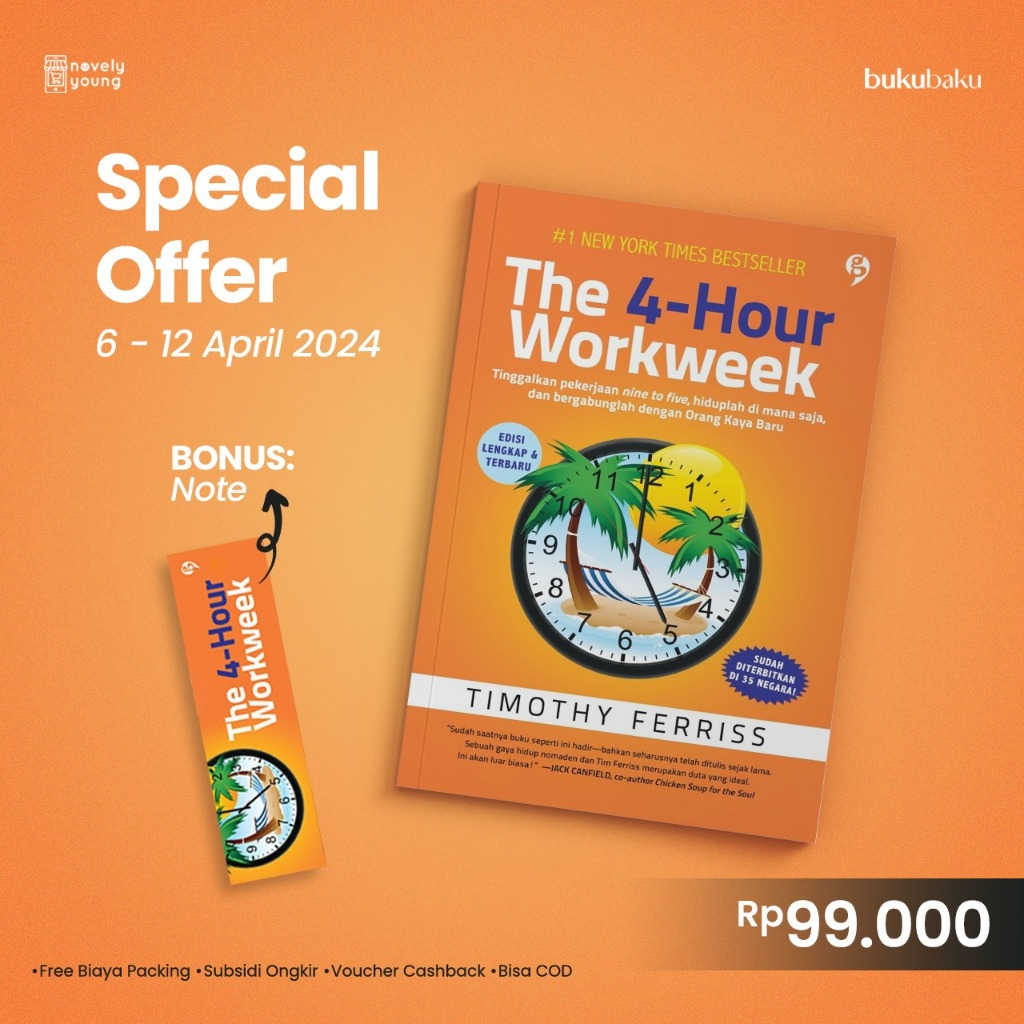 Jual Buku The 4-Hour Workweek - Timothy Ferriss - Gagasmedia - Gratis ...
