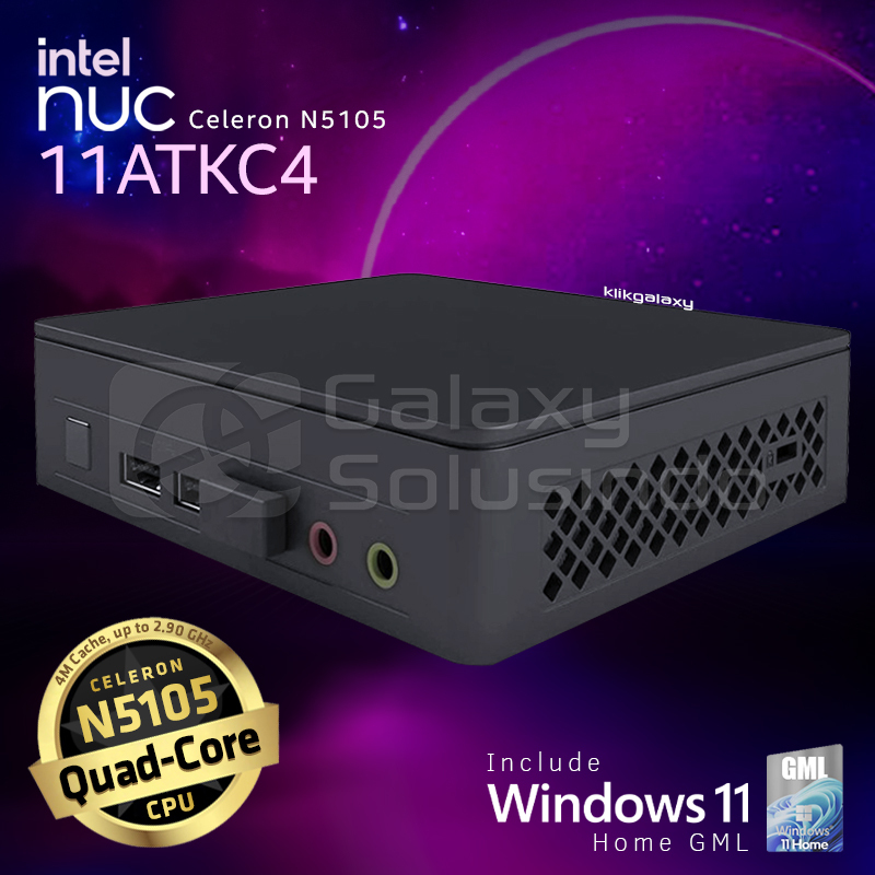 Jual Intel NUC Kit 11ATKC4 Mini PC - Windows 11 GML | Shopee Indonesia