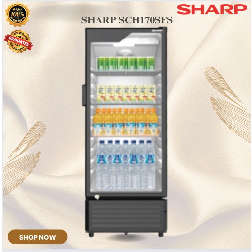 Jual SHOWCASE SHARP SCH 170FS PENDINGIN MINUMAN CHILLER / SCH-170FS ...