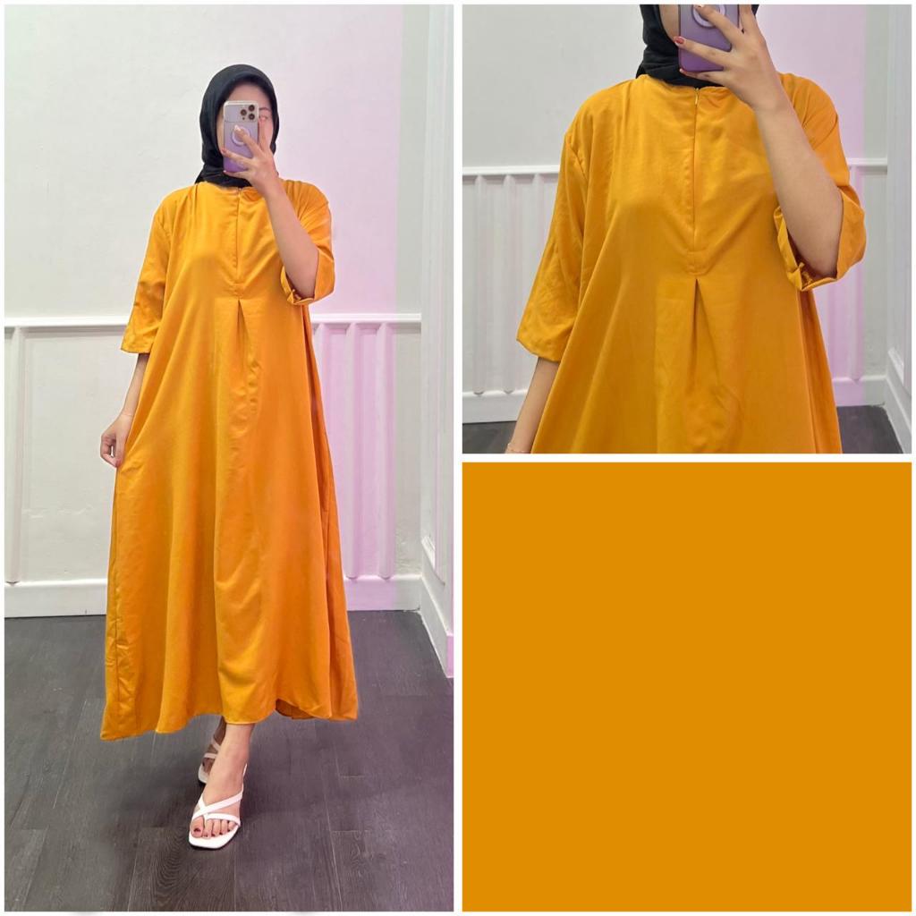 Jual RD FASHION - DASTER WANITA MOTIF KEKINIAN TANGAN 7/8 / Dress ...