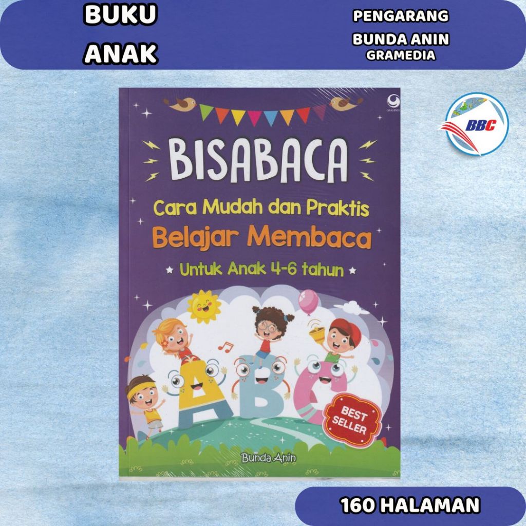 Jual BUKU BISA BACA CARA MUDAH DAN PRAKTIS BELAJAR MEMBACA UNTUK ANAK 4 ...