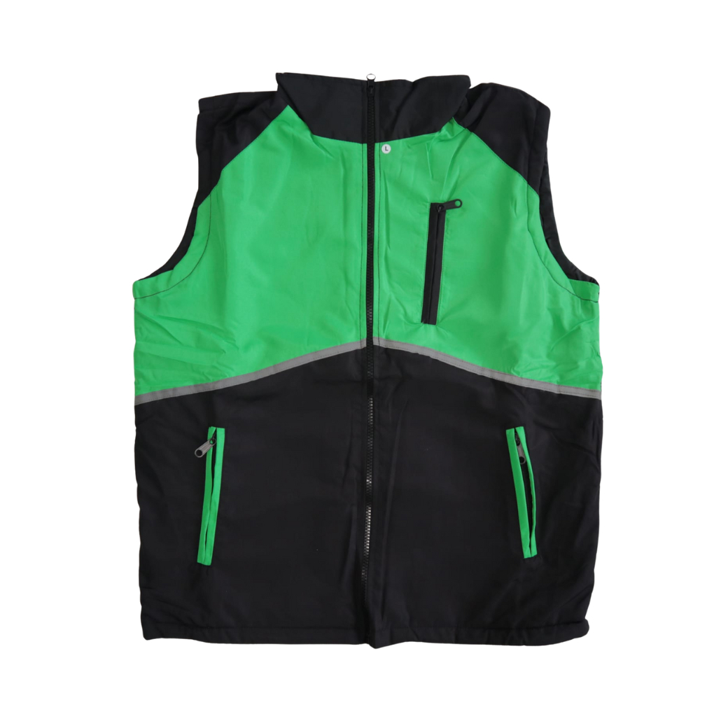 Jual Rompi driver gb hijau polos - rompi ojol polosan - rompi motor ...