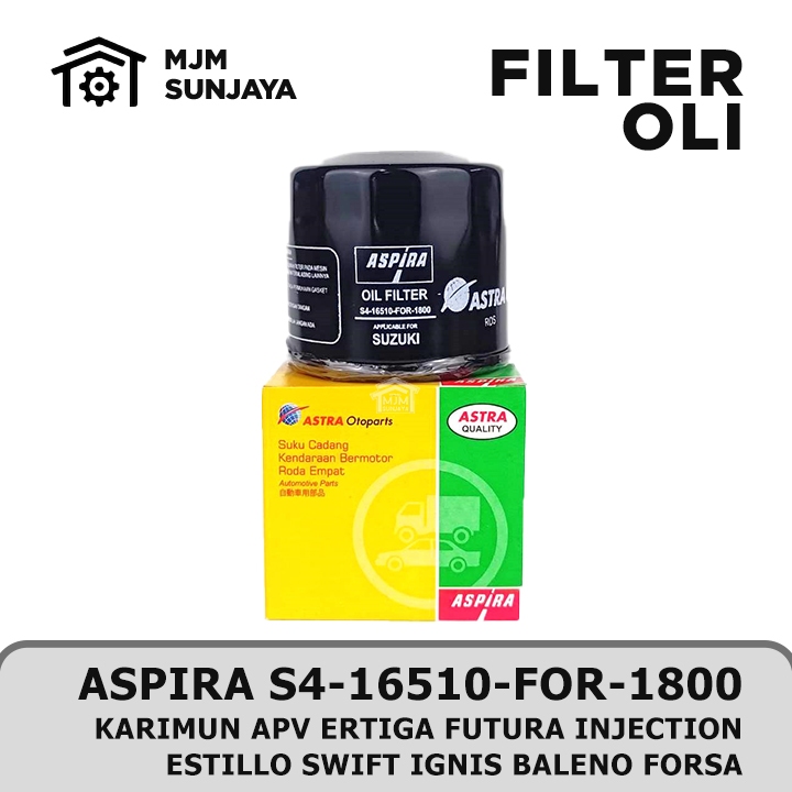 Jual Oil Filter Oli Mobil ASPIRA Karimun APV Ertiga Futura Injection ...