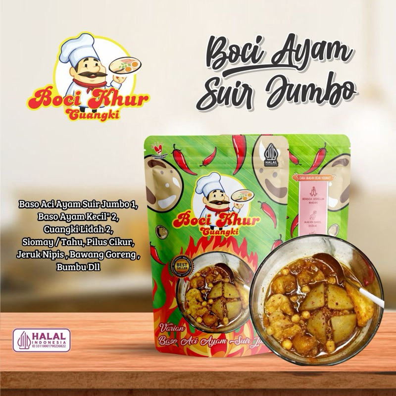 Jual Boci Khurcuangki - Boci ayam suir jumbo | Shopee Indonesia