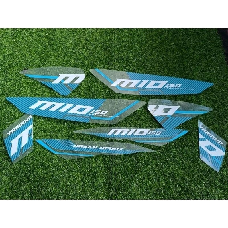 Jual Stiker Striping UV Transparan Mio J Tahun 2014 2013 2012 Malay ...