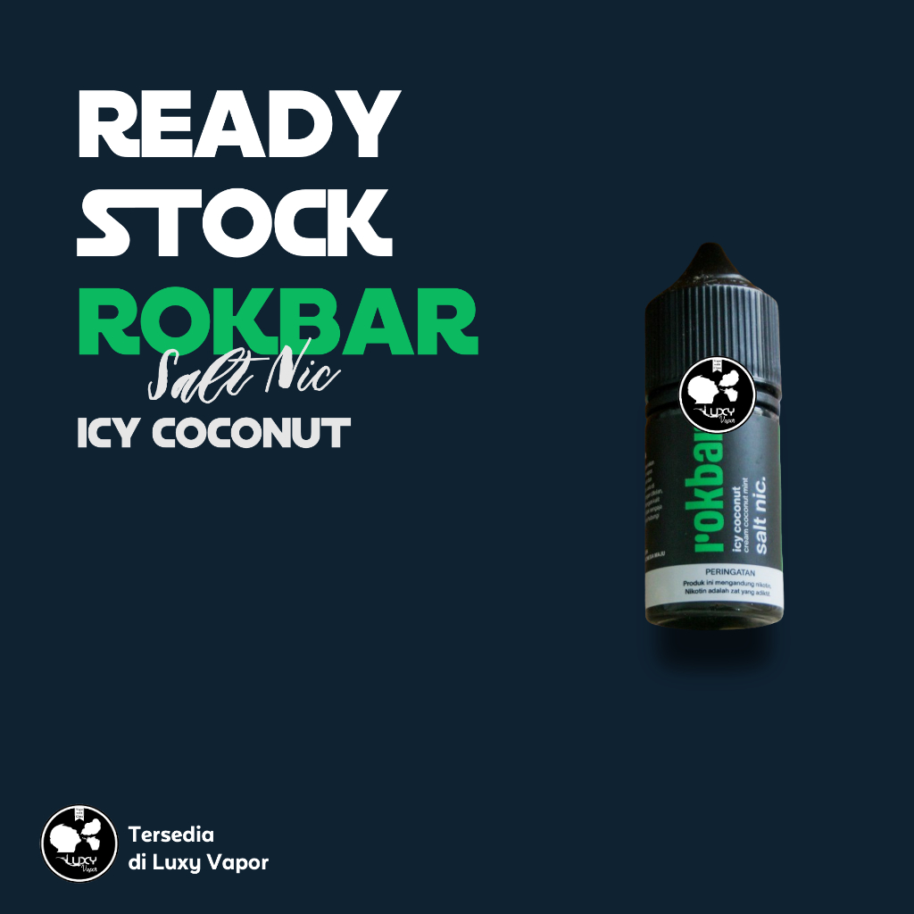 Jual Rokbar Icy Coconut Liquid | Shopee Indonesia