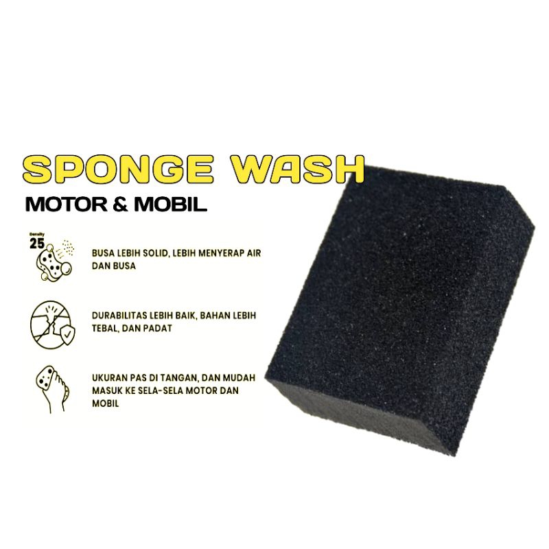 Jual Spons Cuci Poles Wax Mobil Motor | Shopee Indonesia