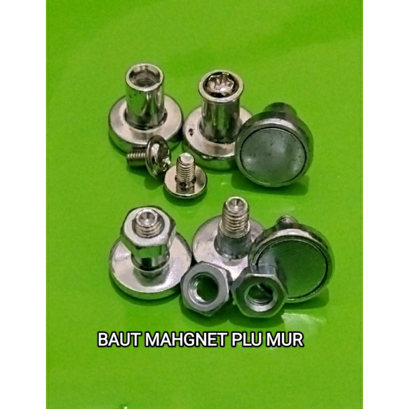 Jual Baut magnet Sekrup Magnetik kaki magnet untuk Kabinet pcb Lampu ...
