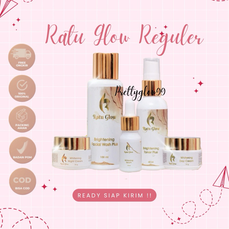Jual RATU GLOW REGULER PAKET RATU GLOW SKINCARE RATU GLOW ORIGINAL RATU GLOW BRIGHTENING RATU ...