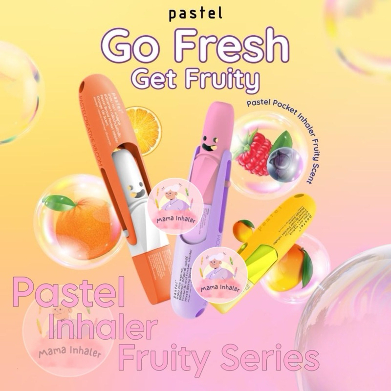 Jual [FREE STRAP] PASTEL INHALER FRUITY SERIES MIXED BERRY VANILLA ...