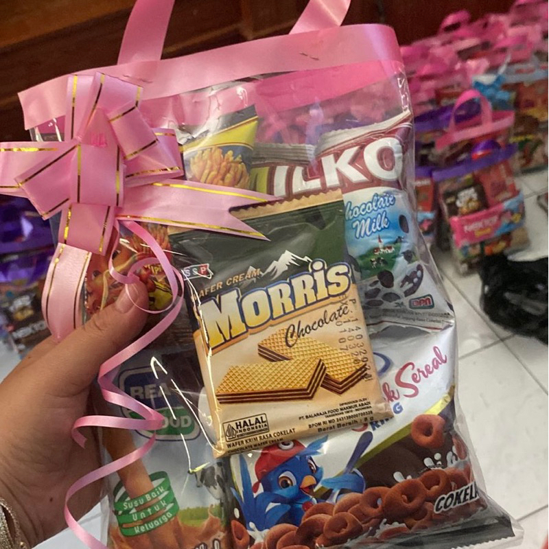 Jual PARCEL BINGKISAN SNACK KEMASAN ANAK LEBARAN / IDUL FITRI ...