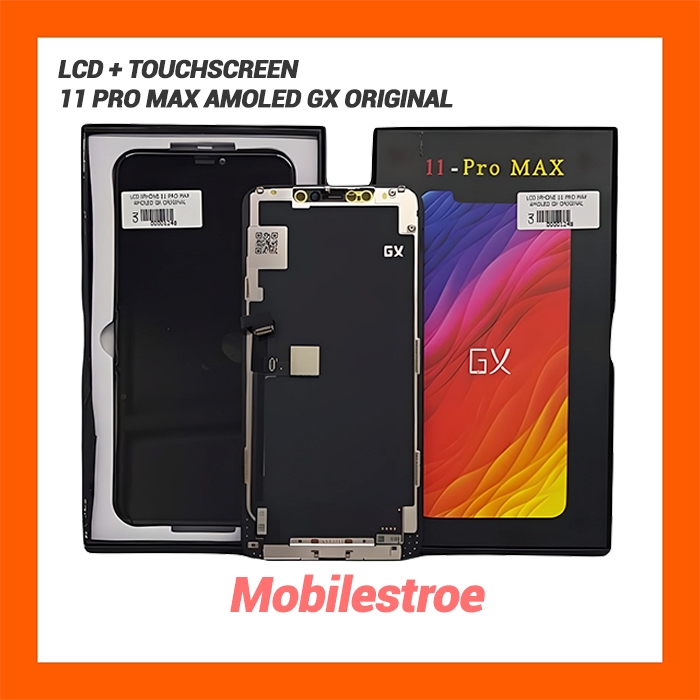 Jual LCD + TOUCHSCREEN IP 11 PRO MAX AMOLED (MERK GX) | Shopee Indonesia