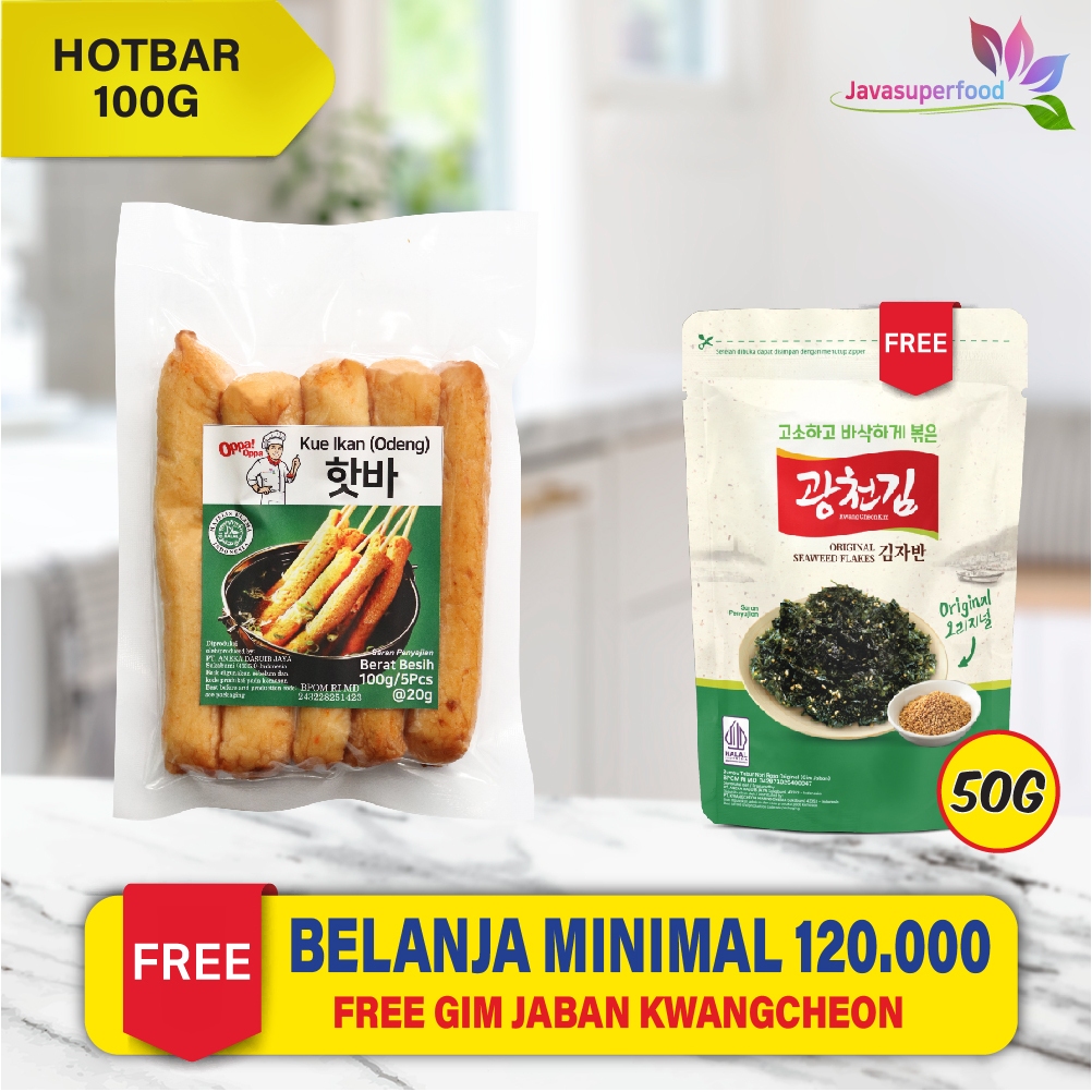 Jual Oppa Hotbar Odeng Jajan asli Korea 100g/ Odeng Tusuk / Odeng ...