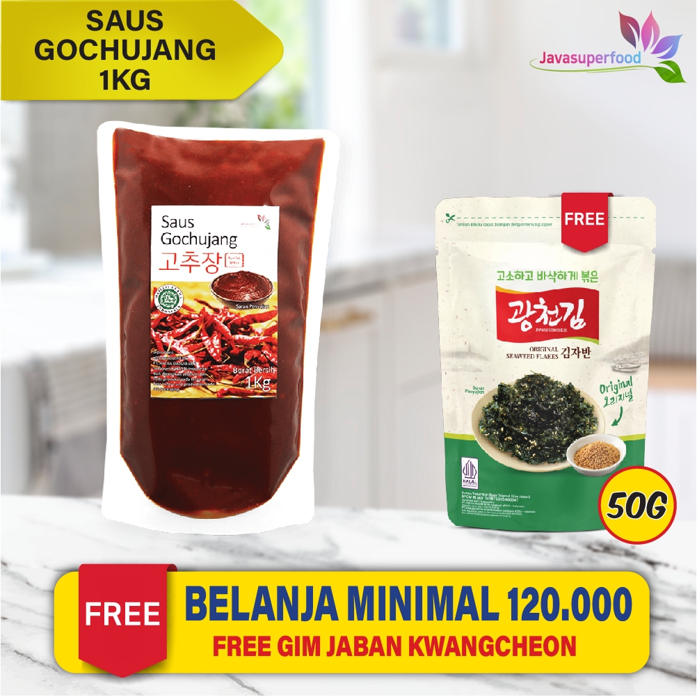 Jual Gochujang HALAL 1kg Rasa Asli Korea/Sauce Sambel Pasta/Hot Pepper ...
