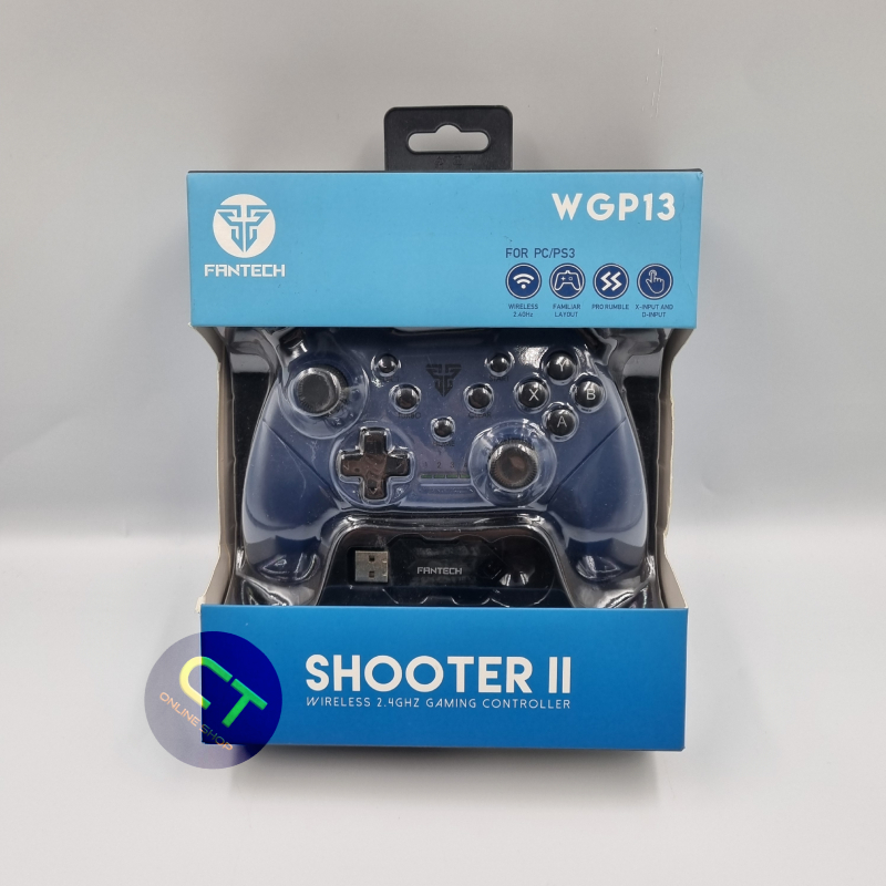 Jual Fantech Wireless Gaming Controller WGP13 Gamepad Joystick USB ...