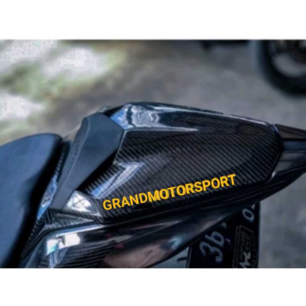 Jual SINGLE SEAT SEATER JOK BELAKANG CARBON ZX25R /NINJA 250 2018/R15 ...