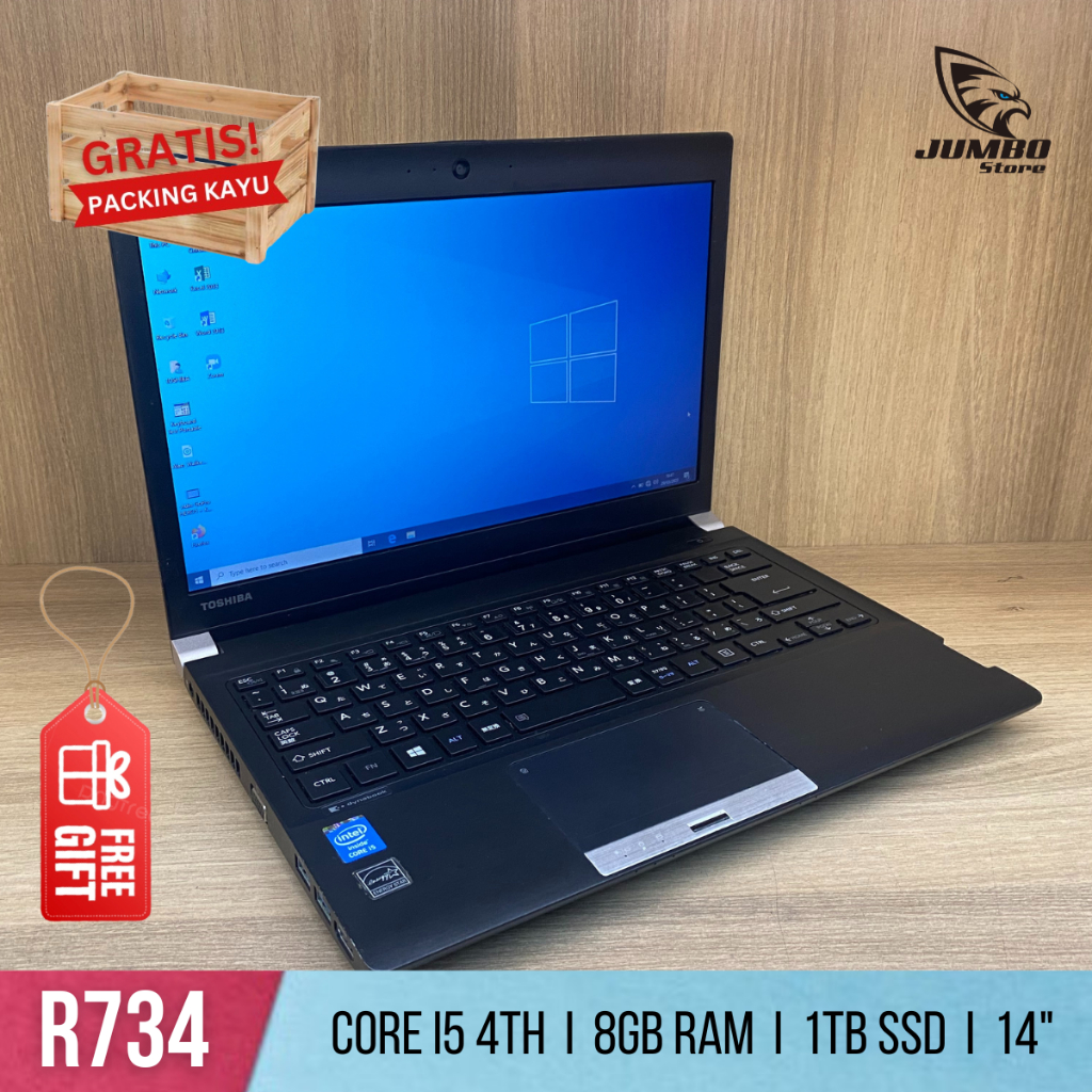 Jual Laptop Toshiba Dynabook R734 Core i5 4th Gen 8GB RAM 1TB SSD ...