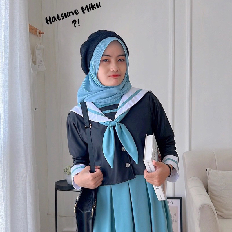 Jual AKANE SEIFUKU SET MUSLIMAH VERSION COSPLAY “realpict” HATSUNE MIKU ...