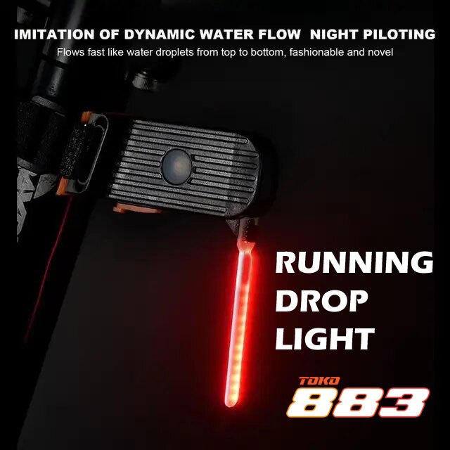 Jual Lampu Sepeda Belakang Photon Drop Running Light Tear Drop | Shopee ...