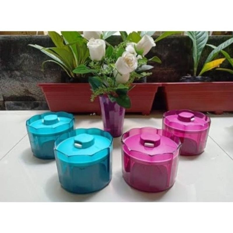 Jual Tupperware Original Promo Advance Counterpart 500ml Toples Crystal Lebaran Mewah | Shopee ...