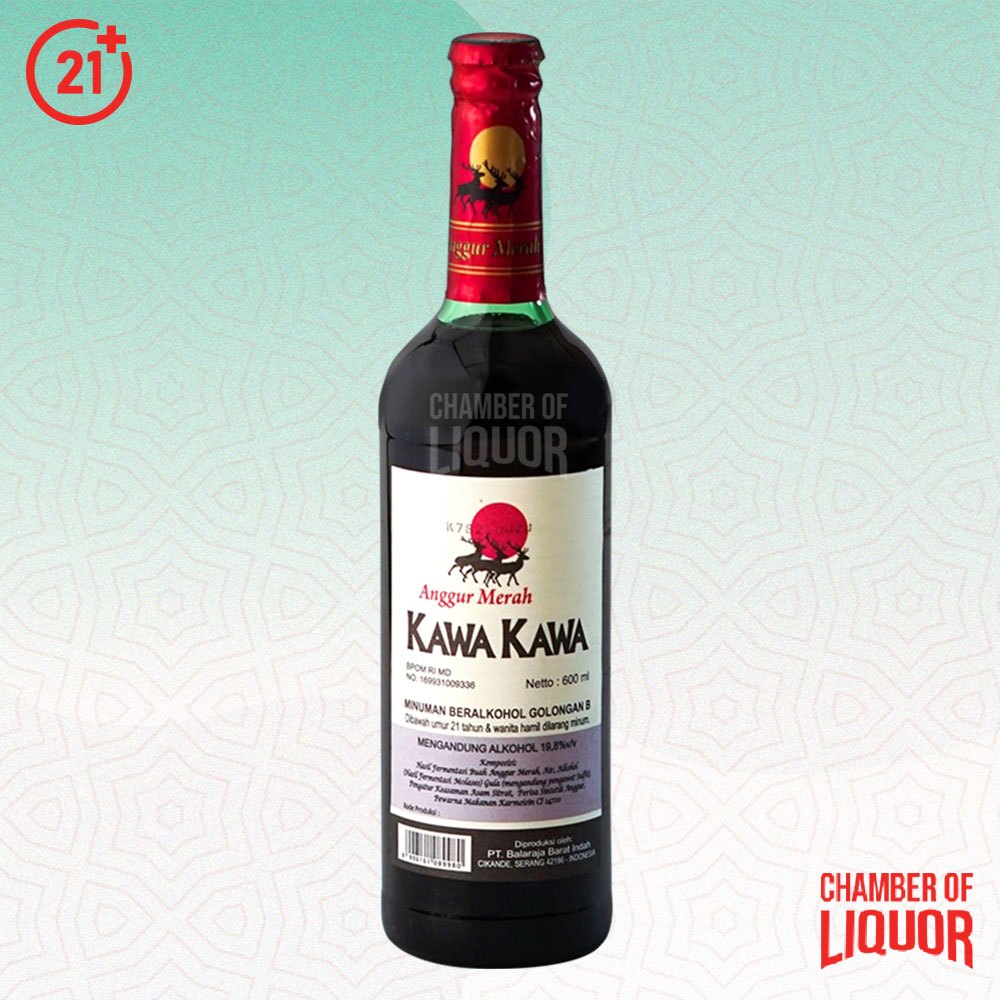 Jual Kawa Kawa Anggur Merah 600ml | Shopee Indonesia