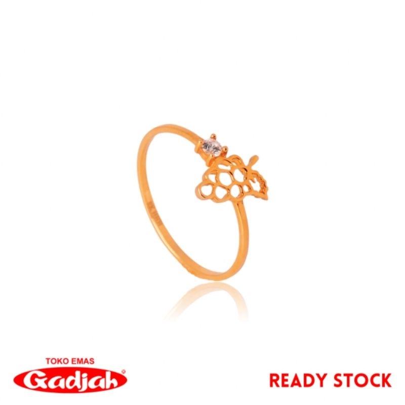 Jual Cincin Emas Anggur Mata 1 - Toko Emas Gadjah | Shopee Indonesia
