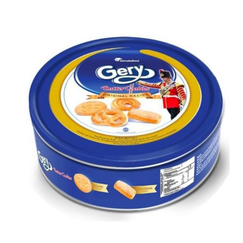 Jual Gery Butter Cookies Ori Recipe 225 Gr | Shopee Indonesia