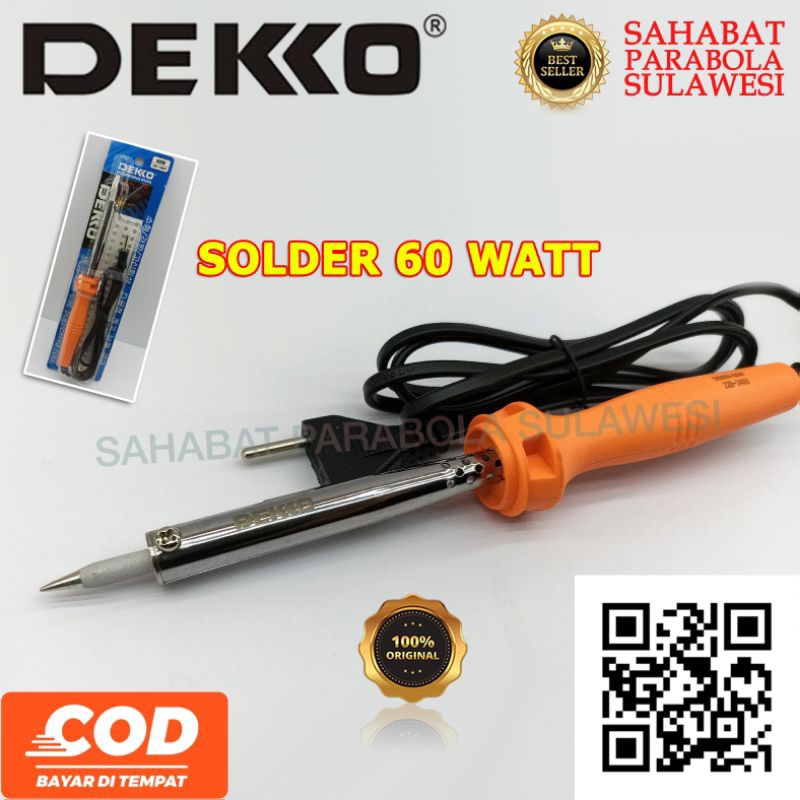 Jual SOLDER DEKO 60 WATT ORIGINAL | Shopee Indonesia