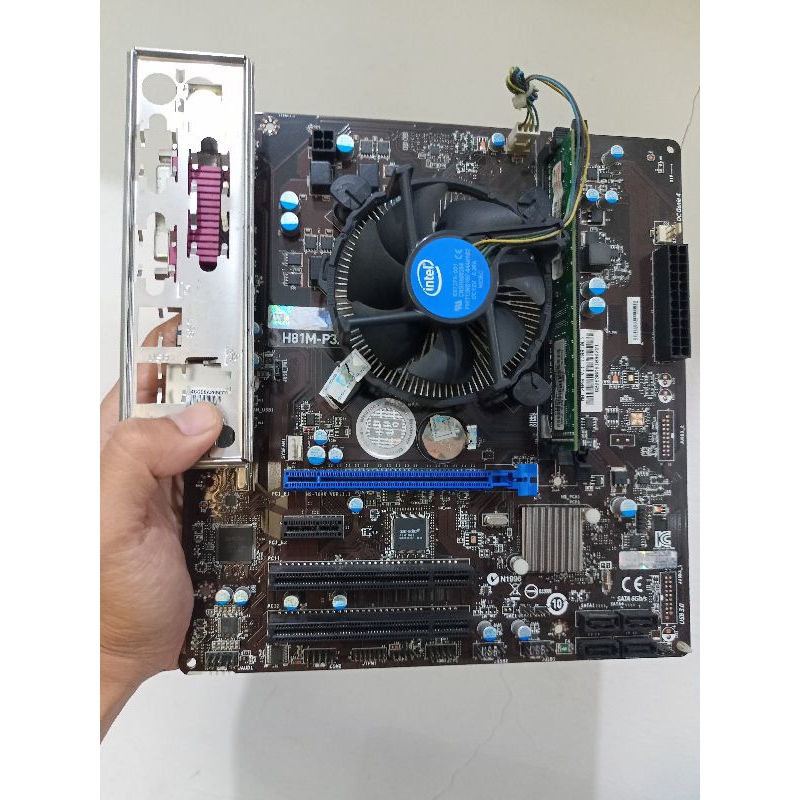 Jual MSI H81M + G3250 i3-4130 + fan | Shopee Indonesia