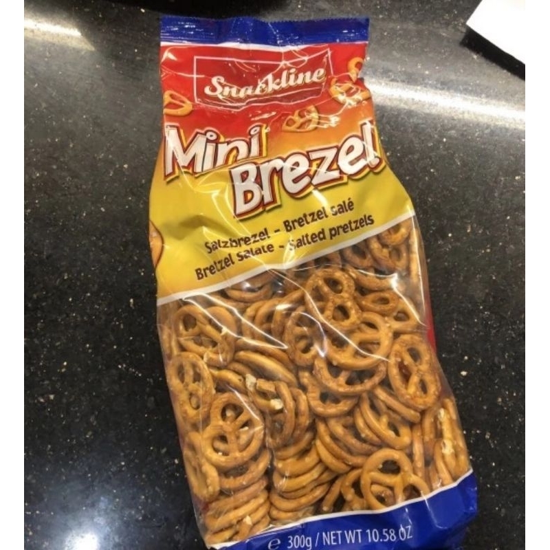 Jual Snackline Mini Brezel 300g Pretzel Biscuit Biskuit Asin | Shopee ...