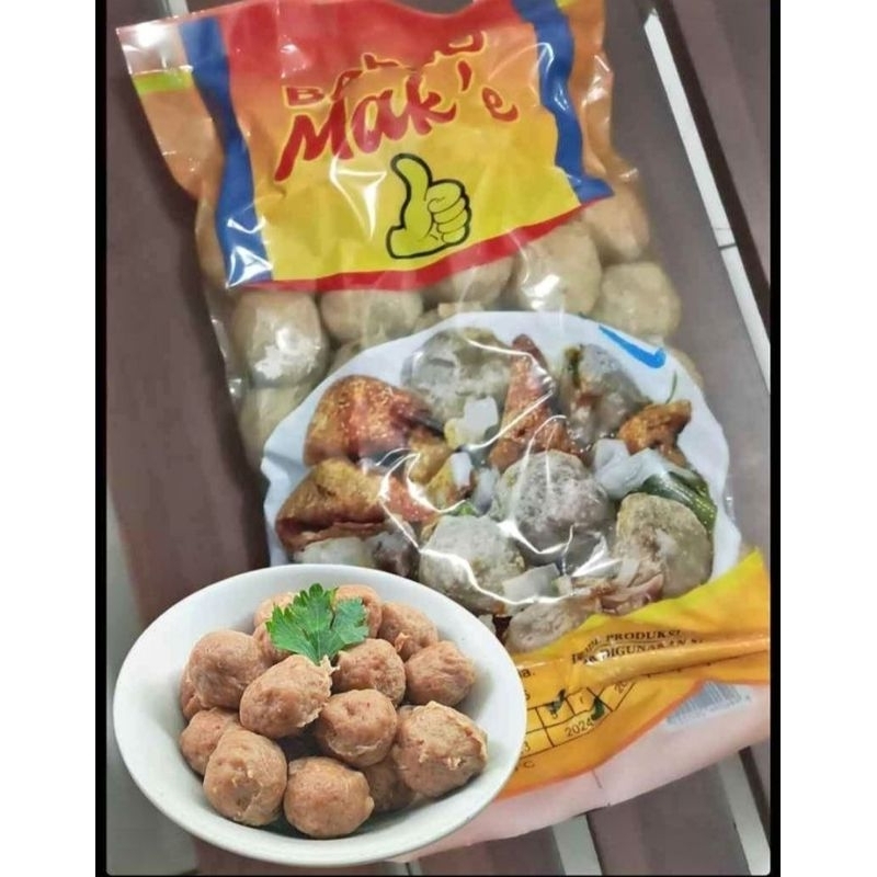 Jual Mak'e bakso super isi 50, bakso super ORI pedas, original dan tahu ...