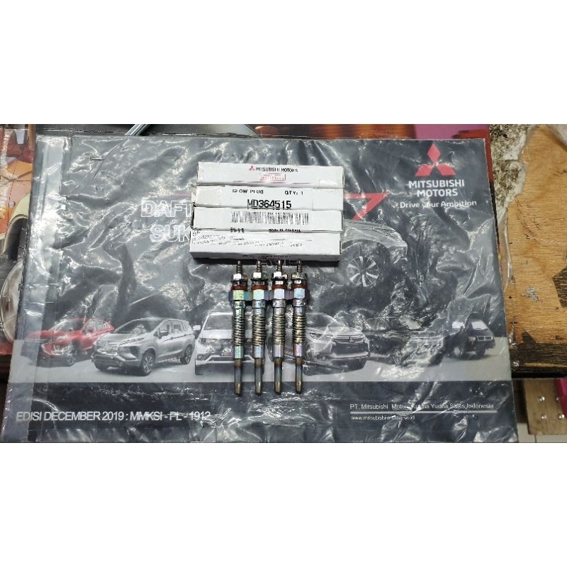 Jual Glow Plug Busi Pemanas Asli Mitsubishi L200 L300 Strada Triton ...