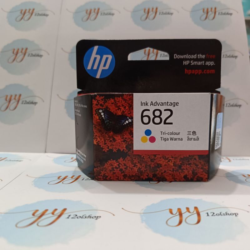 Jual CARTRIDGE HP 682 COLOR ORIGINAL | Shopee Indonesia