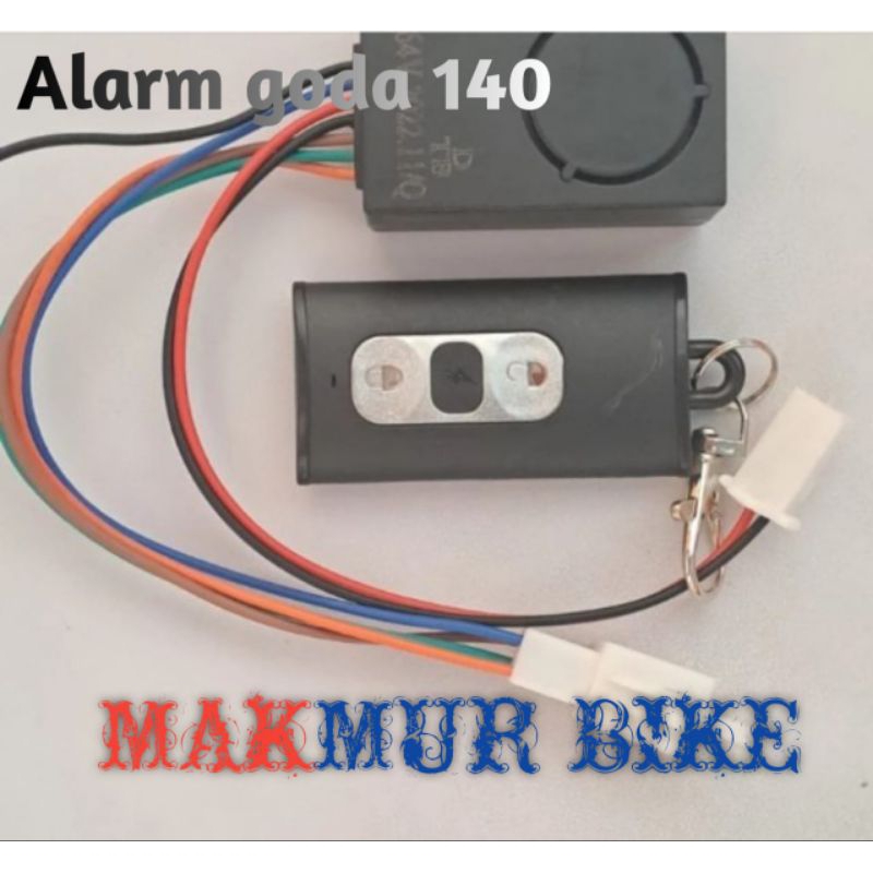 Jual REMOTE ALARM SEPEDA LISTRIK TIPE 140/141 48-64V ORIGINAL | Shopee ...