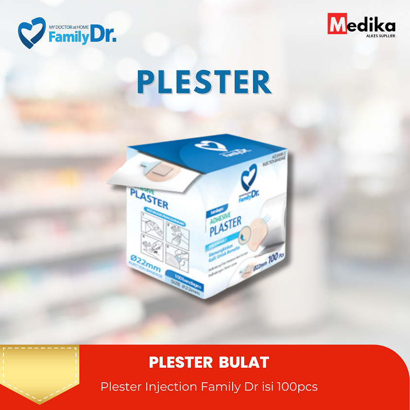Jual FamilyDr Plaster Perban Bulat / Plester Injection Family Dr isi ...