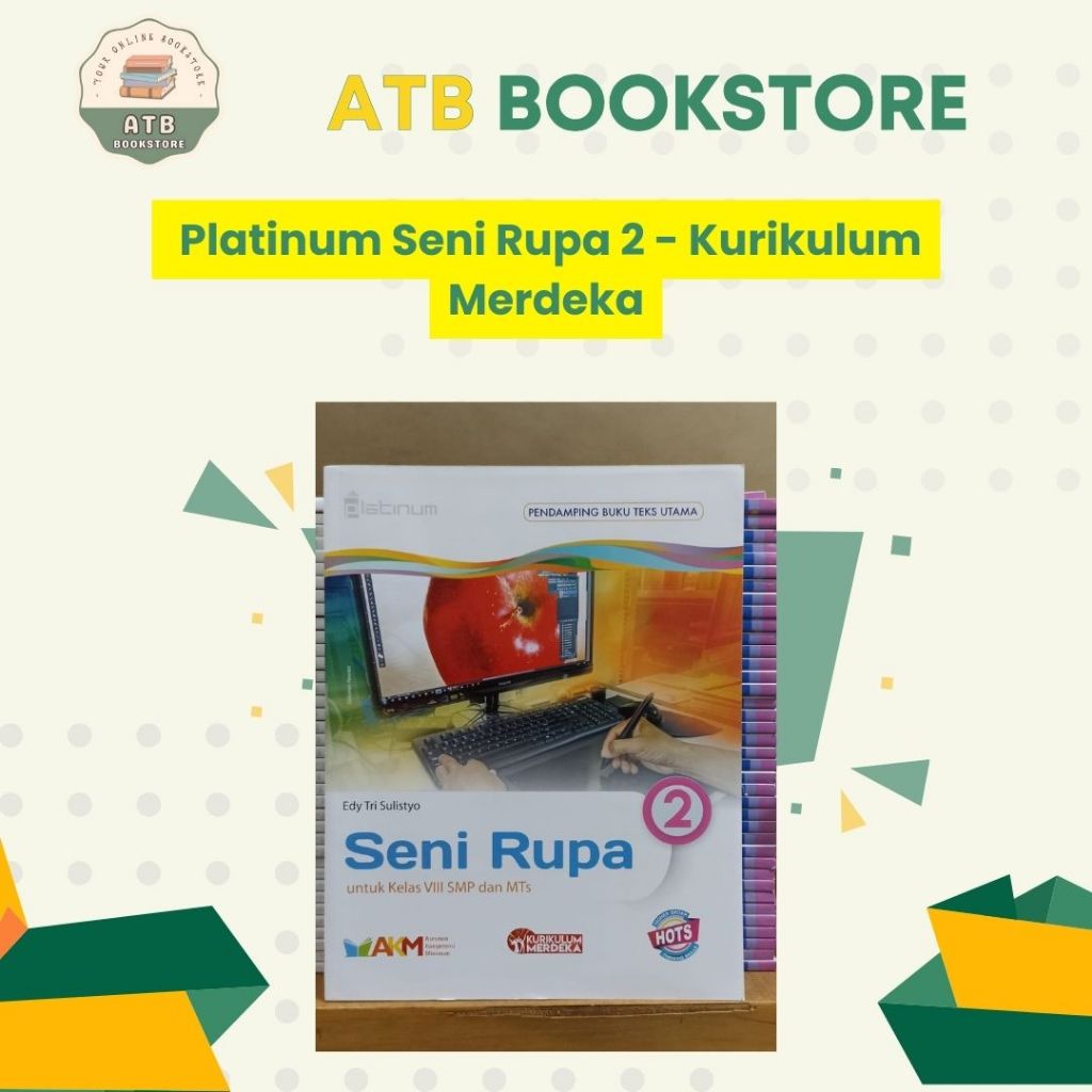 Jual Buku Seni Rupa Kelas 7, 8, 9 SMP/MTS Kurikulum Merdeka - PLATINUM | Shopee Indonesia